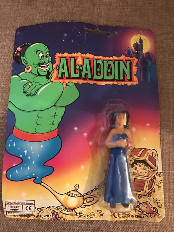 Bestoy Aladdin Princess Jasmine vintage bootleg Figure | CDON
