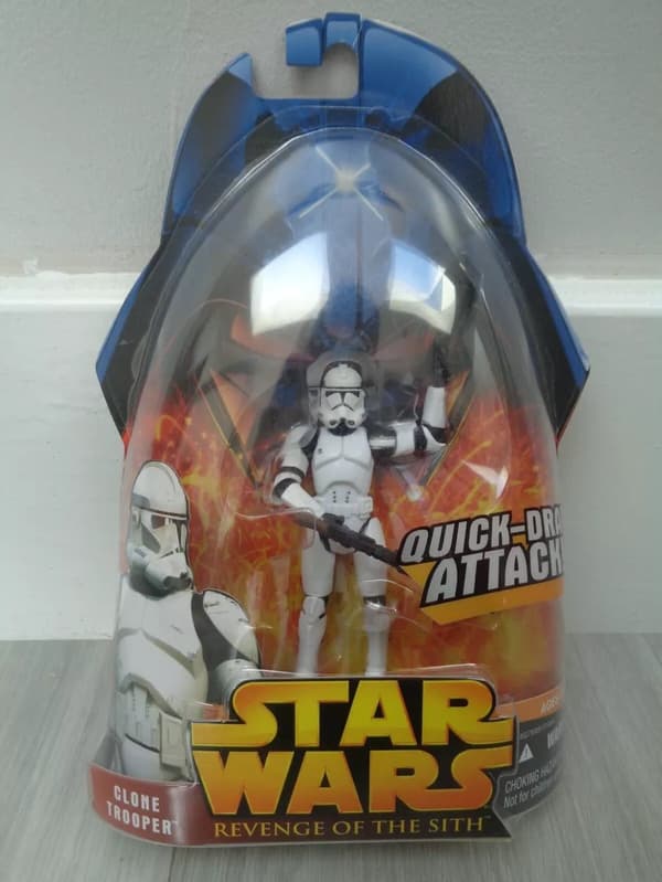 Star Wars Revenge of the Sith Clone Trooper Quick-Draw Attack #6 | CDON
