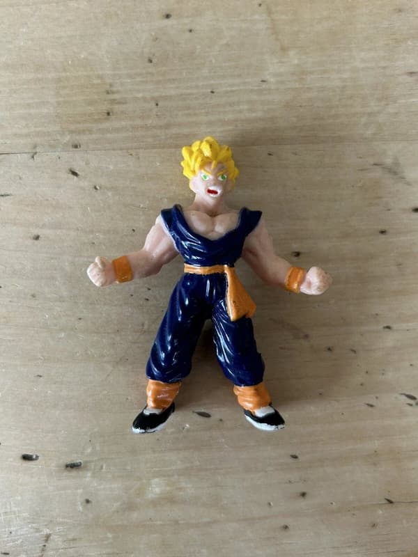 Dragon Ball Z Original Goku Anime Bandai Genuine Toy Action Figure 1989 ...