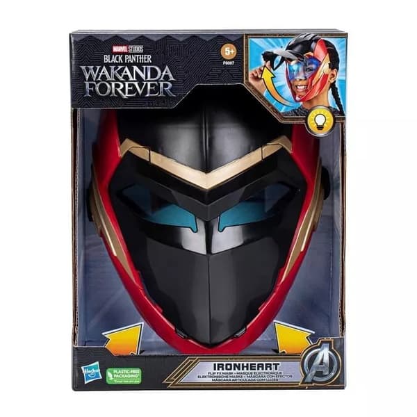 Marvel Black Panther Wakanda Forever Ironheart Flip Mask Brand | CDON