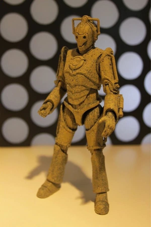 Doctor Who Cyberman Underhenge Stone Paint Effect Cybus Series 5 ...