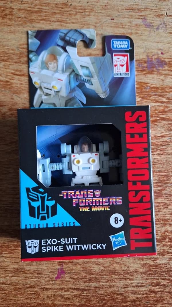 Transformers Studio Series Exo-Suit Spike Witwicky Core Class Action ...