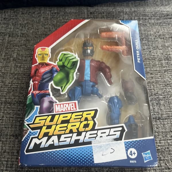 MARVEL HASBRO MASHERS FIGURE - GUARDIANS OF THE GALAXY - PETER QUILL ...