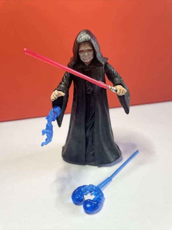Star Wars Emperor Palpatine Darth Sidious With Force Lightening & Red ...