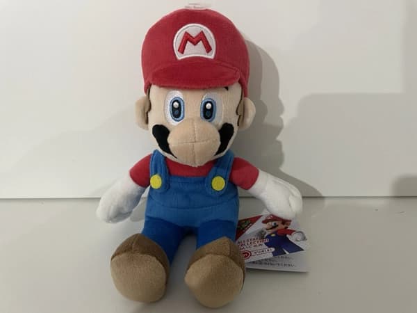 SUPER MARIO 9 INCH MARIO PLUSH SOFT TOY SANEI ALL STAR COLLECTION 2017 ...