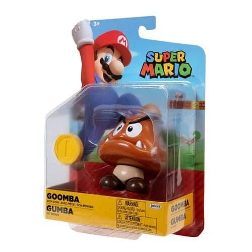 Super Mario World of Nintendo 4" Figure Goomba | CDON