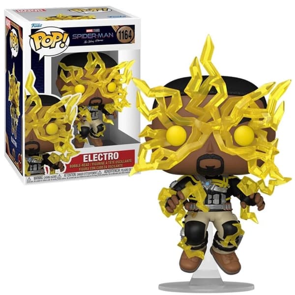 Funko POP! Marvel Electro Spider-Man No Way Home #1164 Vinyl Figure | CDON