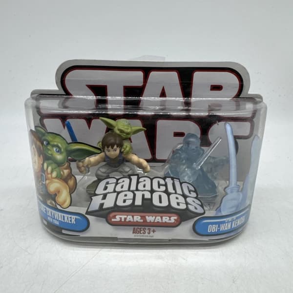 Star Wars Galactic Heroes Le Sky Walker With Yoda And Obi-Wan Spirit | CDON