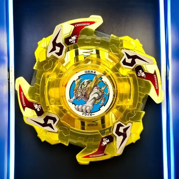 Beyblade Original Takara #016 Driger F Clear Yellow | CDON