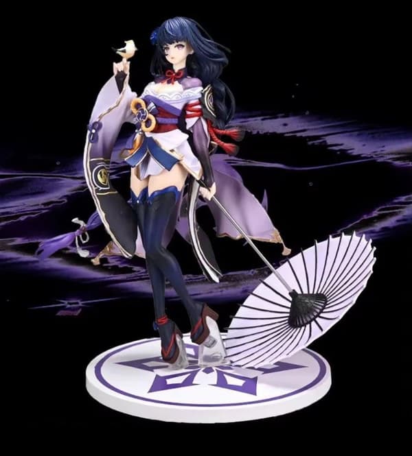 22cm Genshin Impact Raiden Shogun Figure,22cm,PVC Collectible | CDON