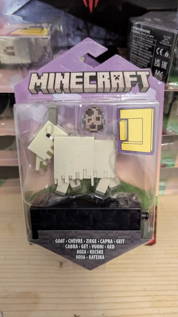 Minecraft Goat - Nether Portal 3.25" Action Figure Mojang - 1 of 6 in ...