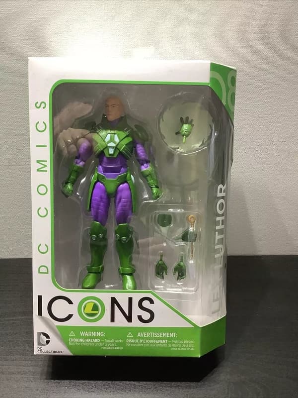 D C Comics Icons Lex Luthor Figure Toy Collectable Rare Boxed Gift | CDON
