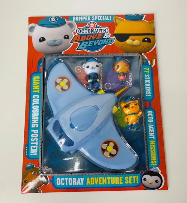 Octonauts magazine #159 2025 Stickers activites Octoray & Dashi Kwazii ...