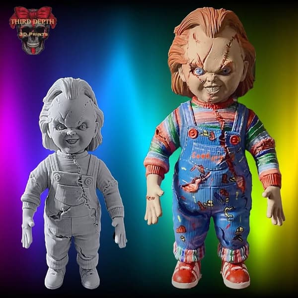Chucky | Child™s Play | 12K 3D Printed Figure | 16cm Tall | Horror ...