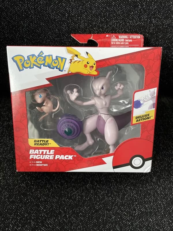 Pok©mon Battle Figure 2 Pack (Mew and Mewtwo) age | CDON