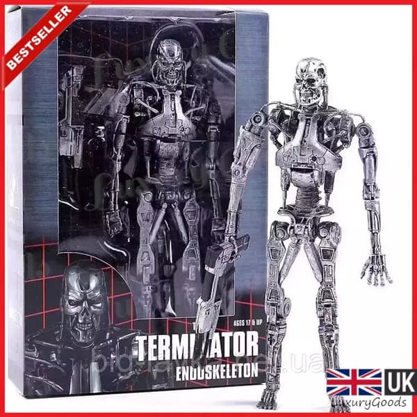 NECA Terminator ENDOSKELETON T800 7-Arnold Schwarzenegger action figure model | CDON
