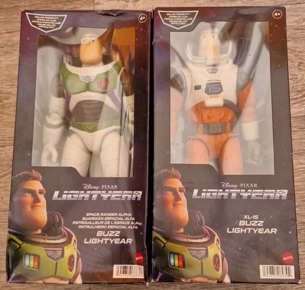 Disney Pixar Lightyear XL-15 Buzz Lightyear - 2 Action Figures - 30cm 12 Inch | CDON
