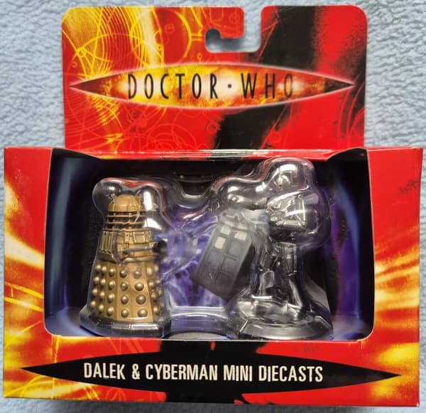 Doctor Who Dalek and Cyberman Mini Diecasts Unopened | CDON