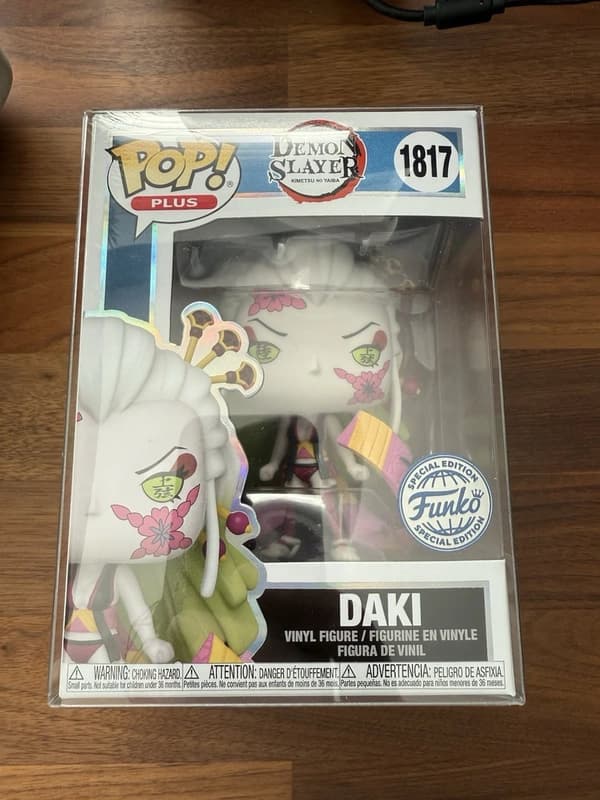 Funko Pop! Daki #1817 Demon Slayer: Season 3 Anime Manga Collectible ...