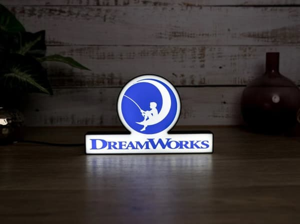 Dreamworks Movie logo, USB Powered, LED Movie Sign, Cinema Light Box ...