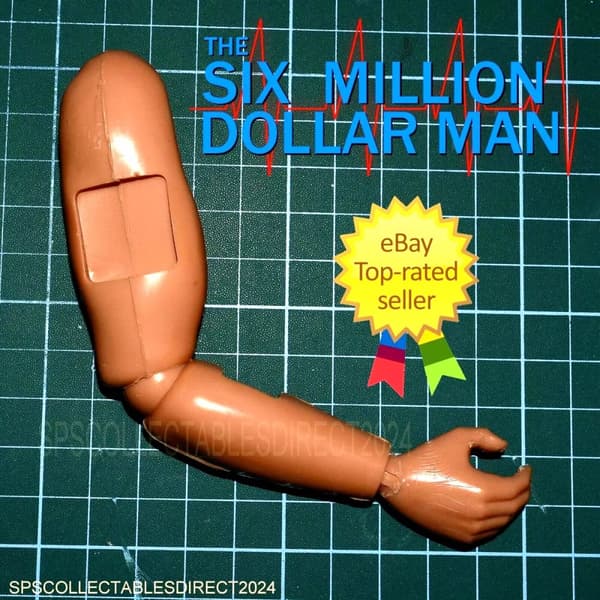 Vintage The Six Million Dollar Man Right Arm Steve Austin c1974 | CDON