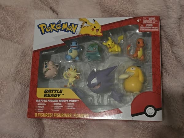 Pokemon Battle Figure Multi Pack, Battle Ready 8 Figures, Official ...