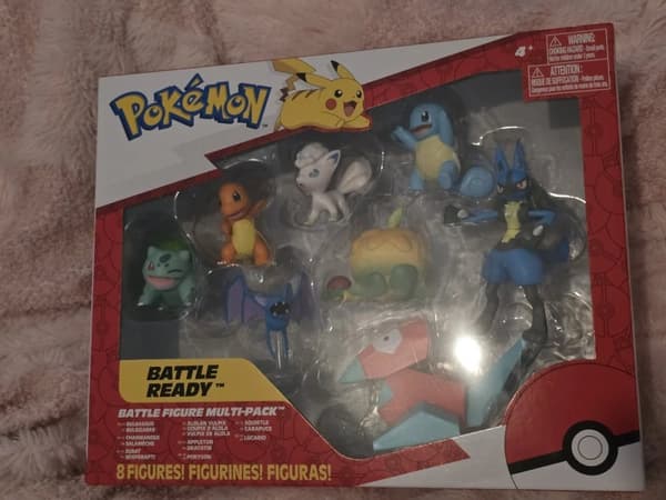 Pokemon Battle Figure Multi Pack, Battle Ready 8 Figures, Official ...