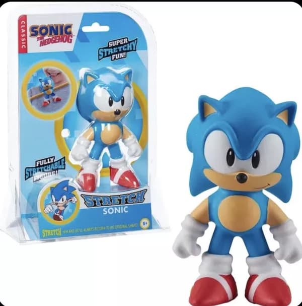 Sonic the Hedgehog Stretch Toy stress relief figit action figure | CDON