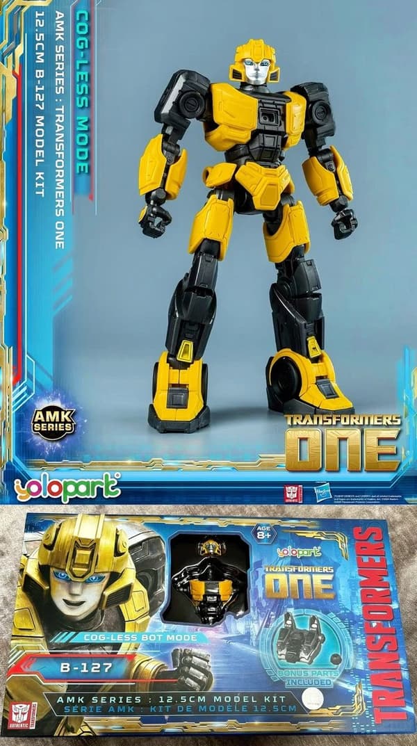 Yolopark Bumblebee/B-127 Model Kits Transformers One 12.5CM Action ...