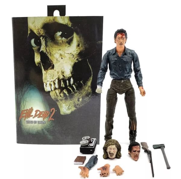 NECA Evil Dead 2 Dead By Dawn Ultimate Ash 7" Action Figure Model ...