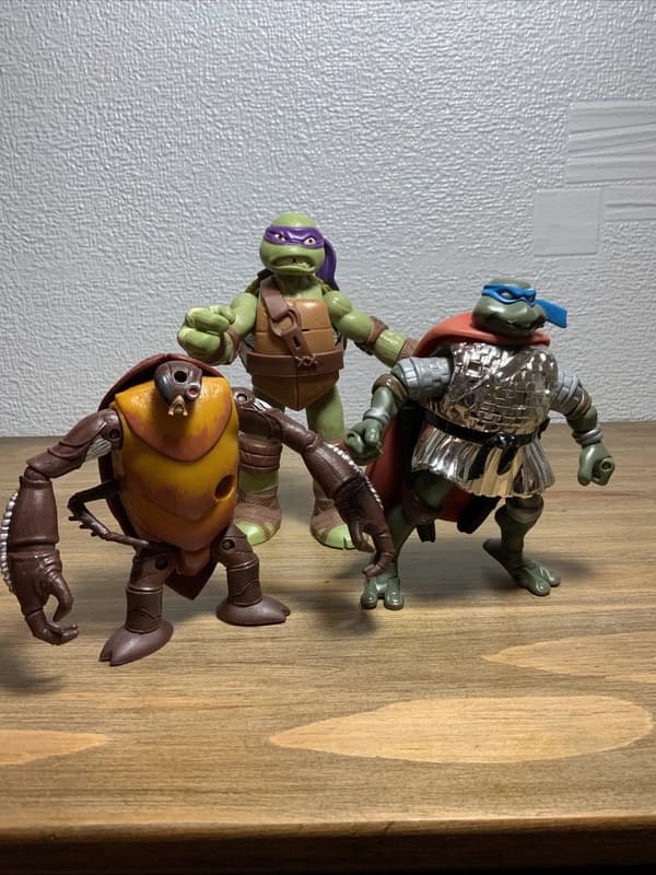 TMNT Teenage Mutant Ninja Turtles Ninja Knight Leonardo, Donatello ...