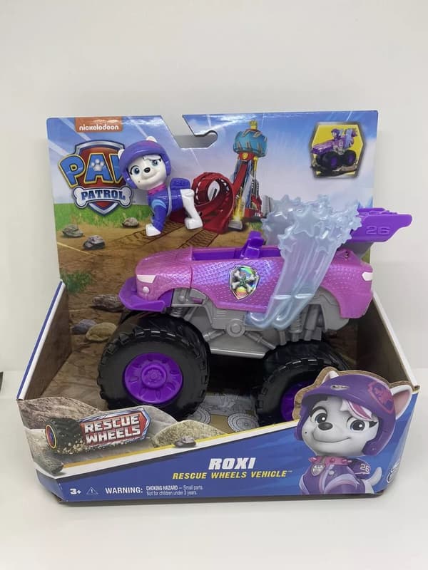 Paw Patrol Roxi Rescue Wheels Vehicle & Figure | CDON