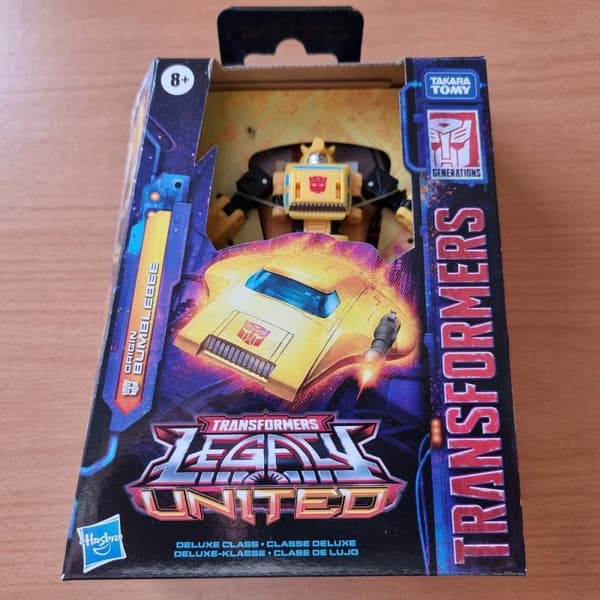Transformers Legacy United Origin Bumblebee Deluxe Class 6" Action ...