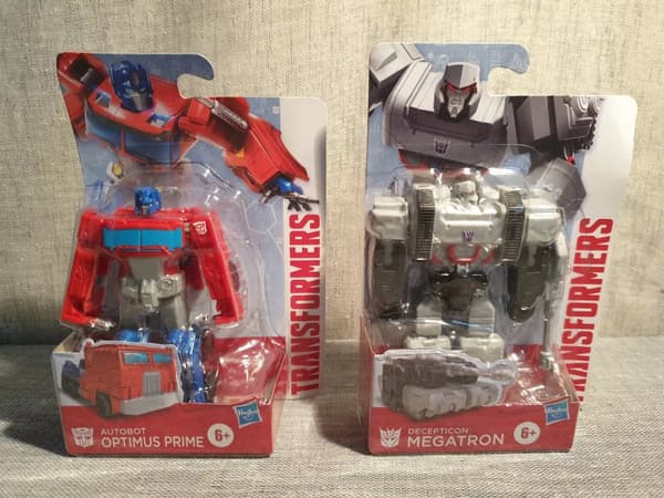 TRANSFORMERS AUTOBOT OPTIMUS PRIME FIGURE + DECEPTION MEGATRON, IN ...