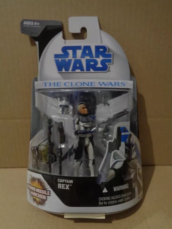 Star Wars the Clone Wars Captain Rex figure | CDON