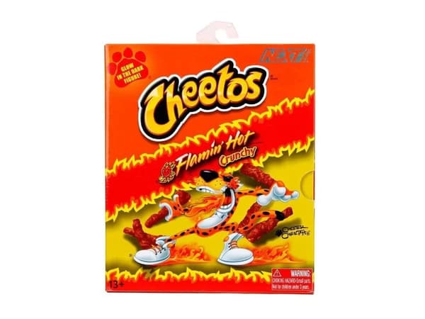 JADA TOYS Cheetos Chester Cheetah (Flamin' Hot Cheetos) Glow in the ...