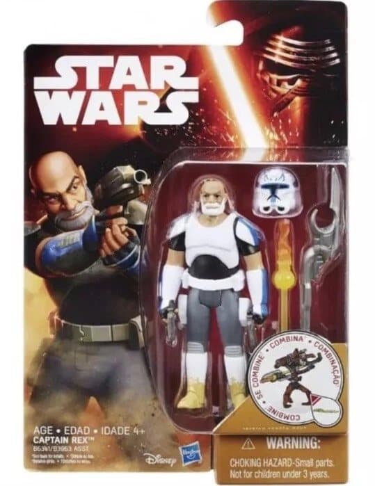 CAPTAIN REX 2015 REBELS FIGURE HASBRO 3.75" SCALE STAR WARS SEALED | CDON