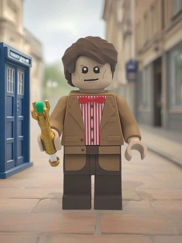 Doctor Who (Eleventh Doctor) - 3D printed 9" Lego inspired XL Mini ...