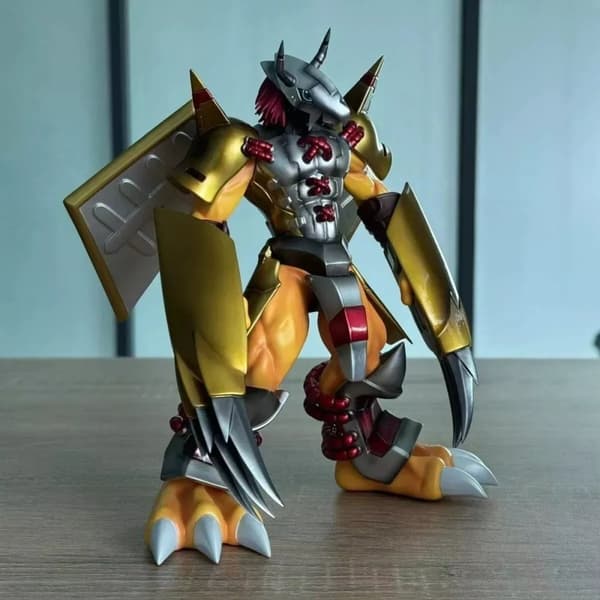 22cm Digimon Adventure War Greymon & Black Greymon Anime Figure PVC ...