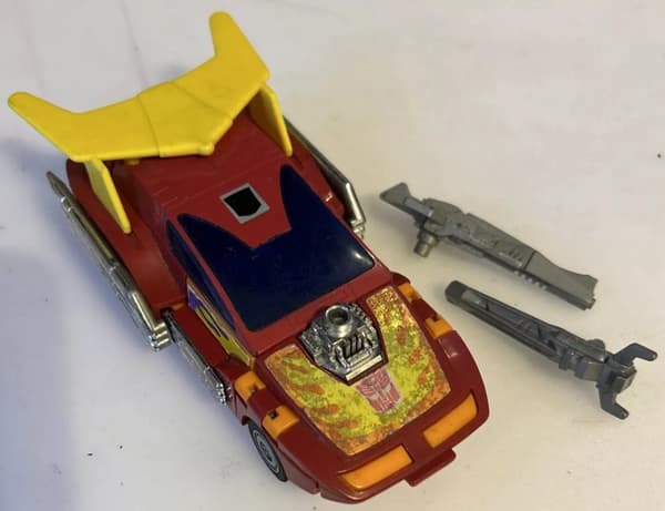 Transformers G1 Hotrod with blasters Hasbro Takara autobot hot rod | CDON