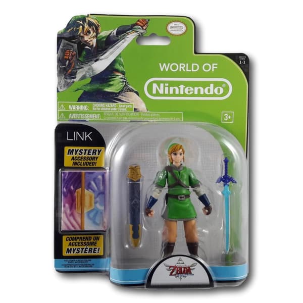 World of Nintendo Legend of Zelda Link Action Figure | CDON
