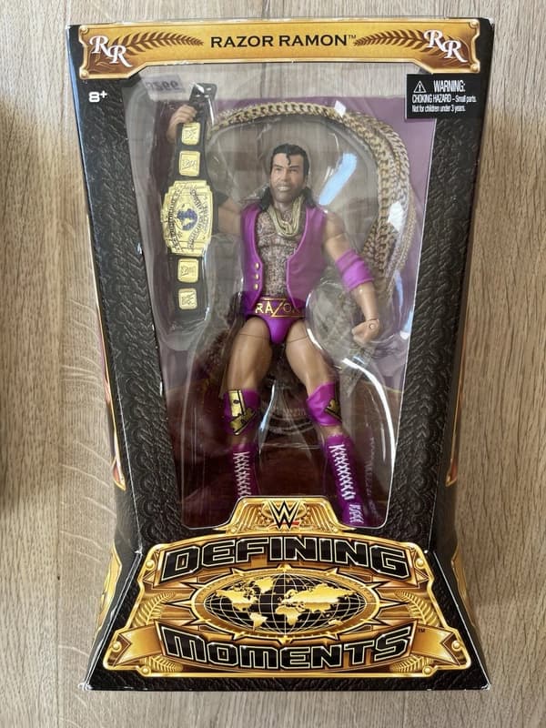 Mattel WWE Elite Razor Ramon Defining Moments Scott Hall Wrestling ...