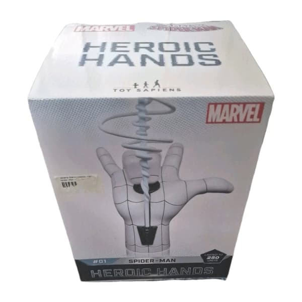Marvel Spider Man Hand Bust Limited Edition - Toy Sapiens - Heroic ...