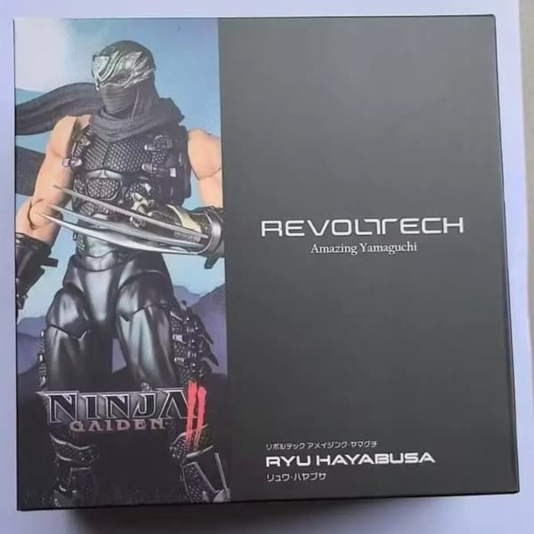 Revoltech Ryu Hayabusa Ninja Gaiden II Action Figure Amazing Yamaguchi ...