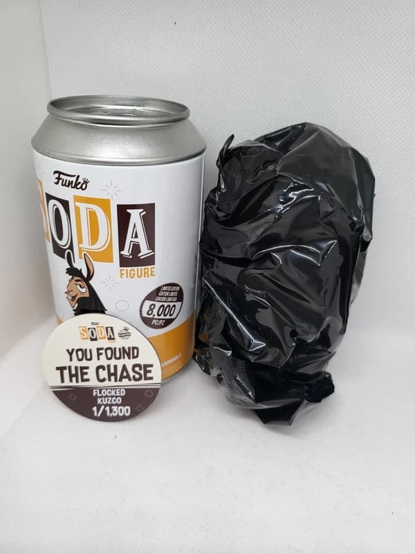 Funko Soda-The Emperor's Groove- Kuzco 1/1,300- Flocked Chase Variant ...