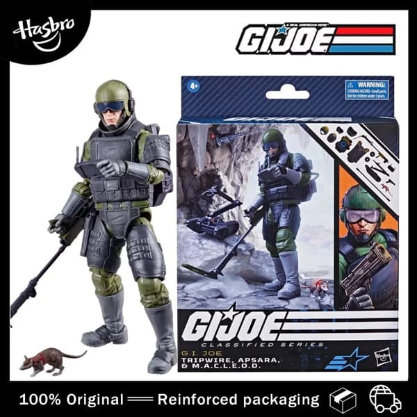 GI JOE Classified Series 6" 078 Deluxe Tripwire Apsara MACLEOD Action ...