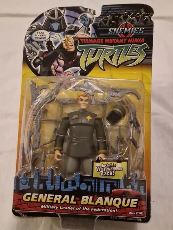 Teenage Mutant Ninja Turtles General Blanque Military Leader of the ...