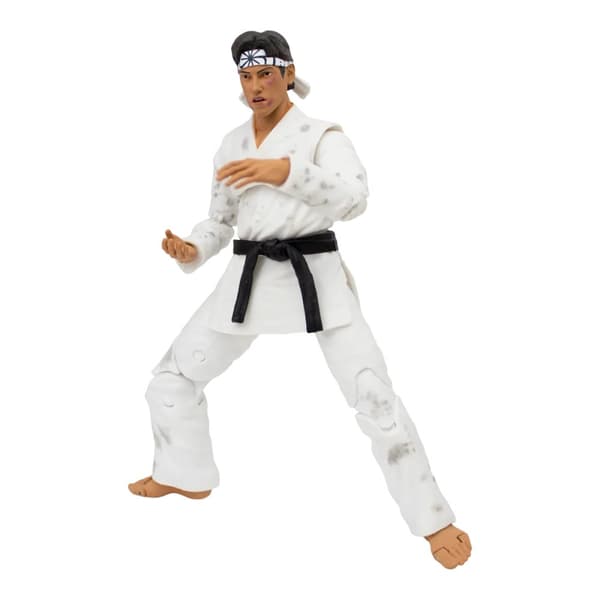 Icon Heroes The Karate Kid Battle Damaged Daniel Larusso Action Figure ...