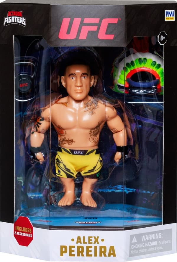 UFC OCTAGON FIGHTERS S1 ACTIONFIGUR 11 CM - ALEX PEREIRA | CDON