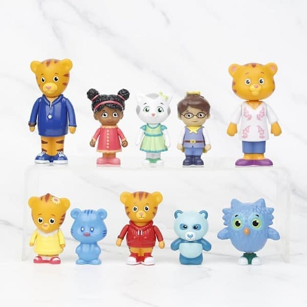 Daniel Tiger's Neighborhood Vänner & Familj Figurset (10-pack) | CDON